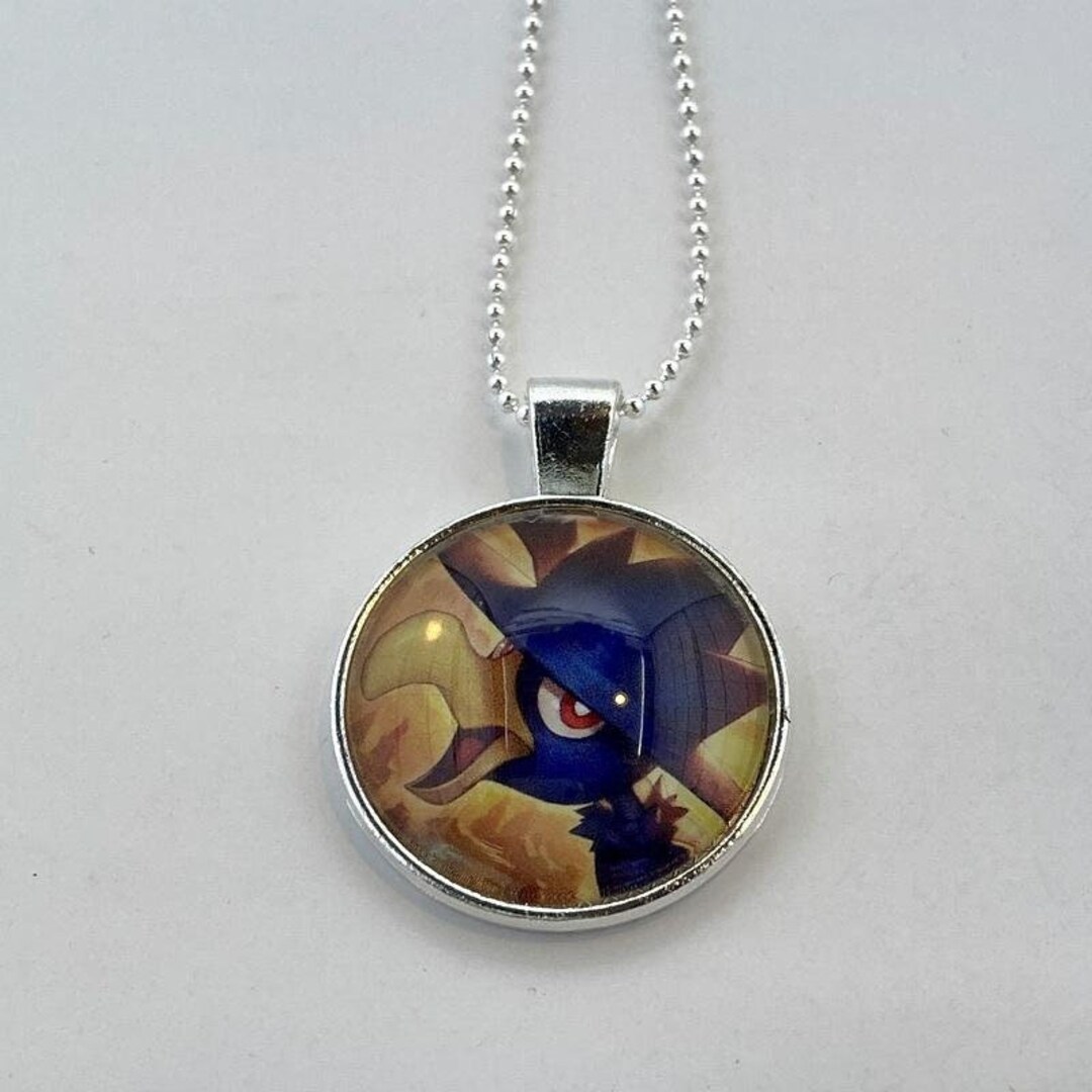 Murkrow Necklace - Upcycled Pokemon Card Pendant - Pokemon Necklace OR ...
