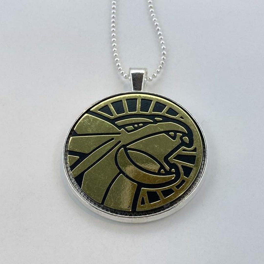 Salamence Necklace - Pokemon Necklace OR Keychain - Upcycled Pokemon ...