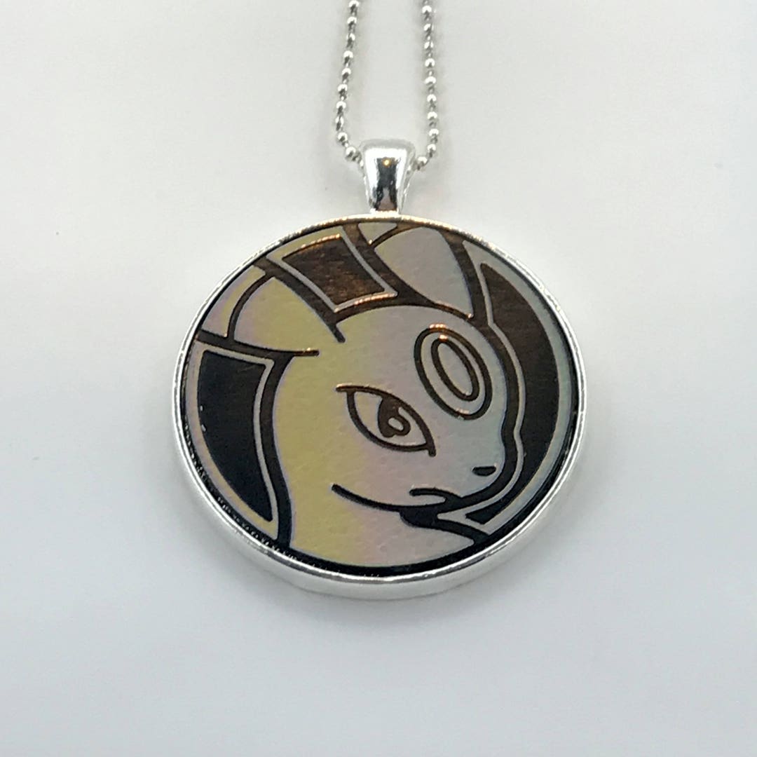 Umbreon Necklace - Pokemon Necklace OR Keychain - Upcycled Pokemon Coin ...