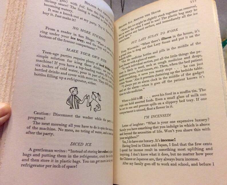 Heloise Around the House. 1965 Homemakrers Book. - Etsy