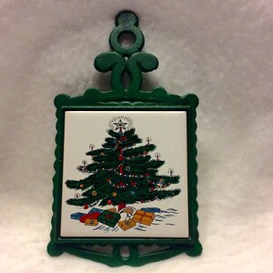 Vintage Christmas Hot Plate Cathay Tile Cast Iron. - Etsy