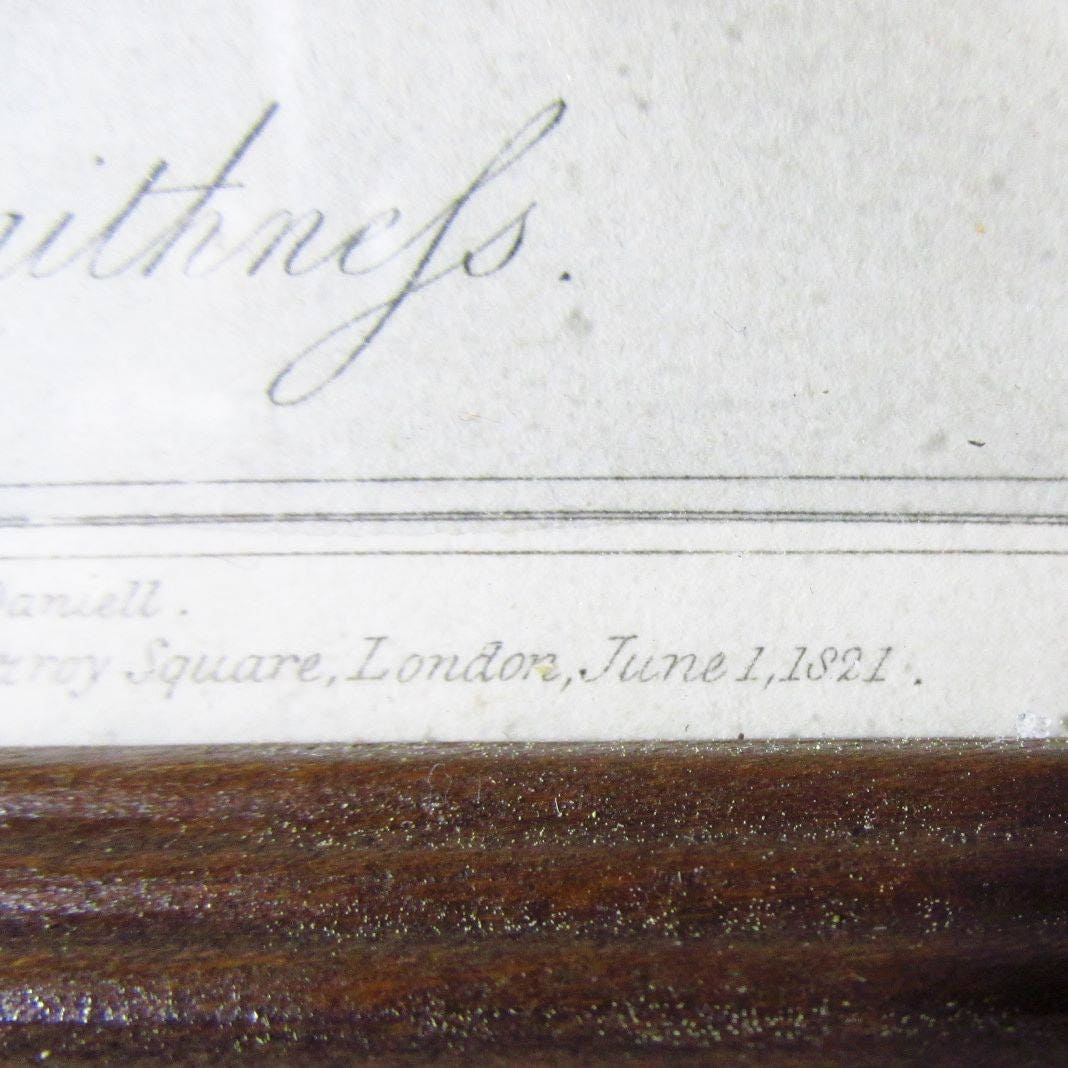 William Daniell Aquatint Steel Engraving Original Print 1821 - Etsy