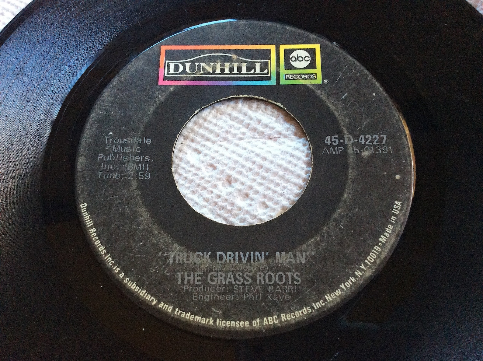 Vintage the Grass Roots Heaven Knows 45rpm Vinyl Dunhill Label - Etsy