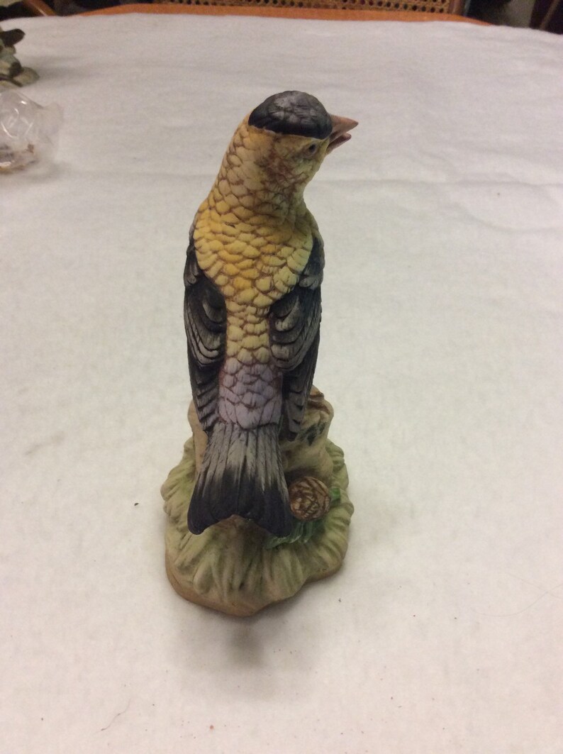 Vintage 1950's Lefton China Goldfinch KW 7457 - Etsy