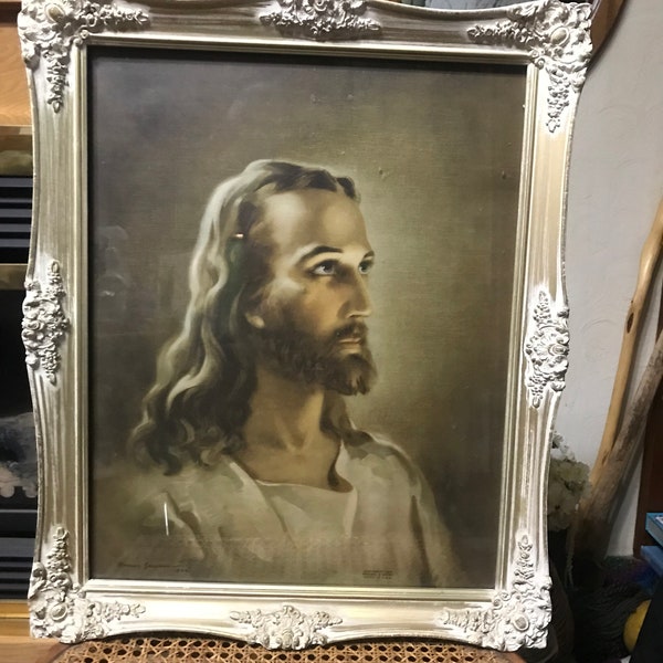 Portrait of Jesus - Etsy