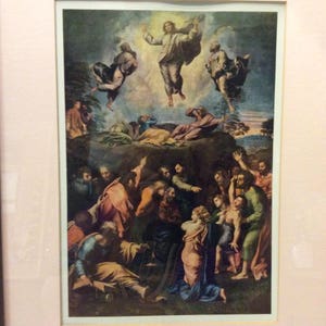 Raphael's Resurrection of Jesus Christ Lithograph- Easter- Matted ...