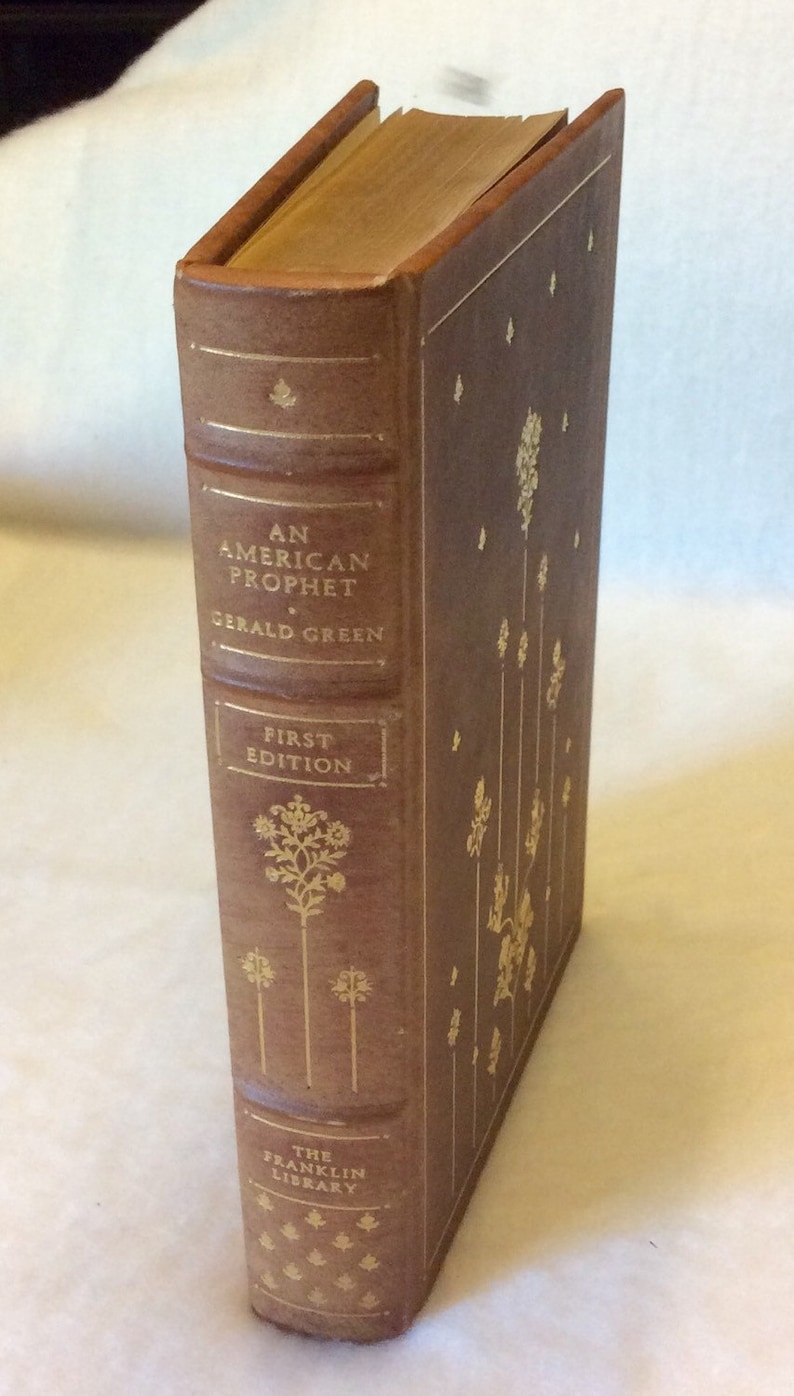 An American Prophet Gerald Green First Edition Limited Edition - Etsy