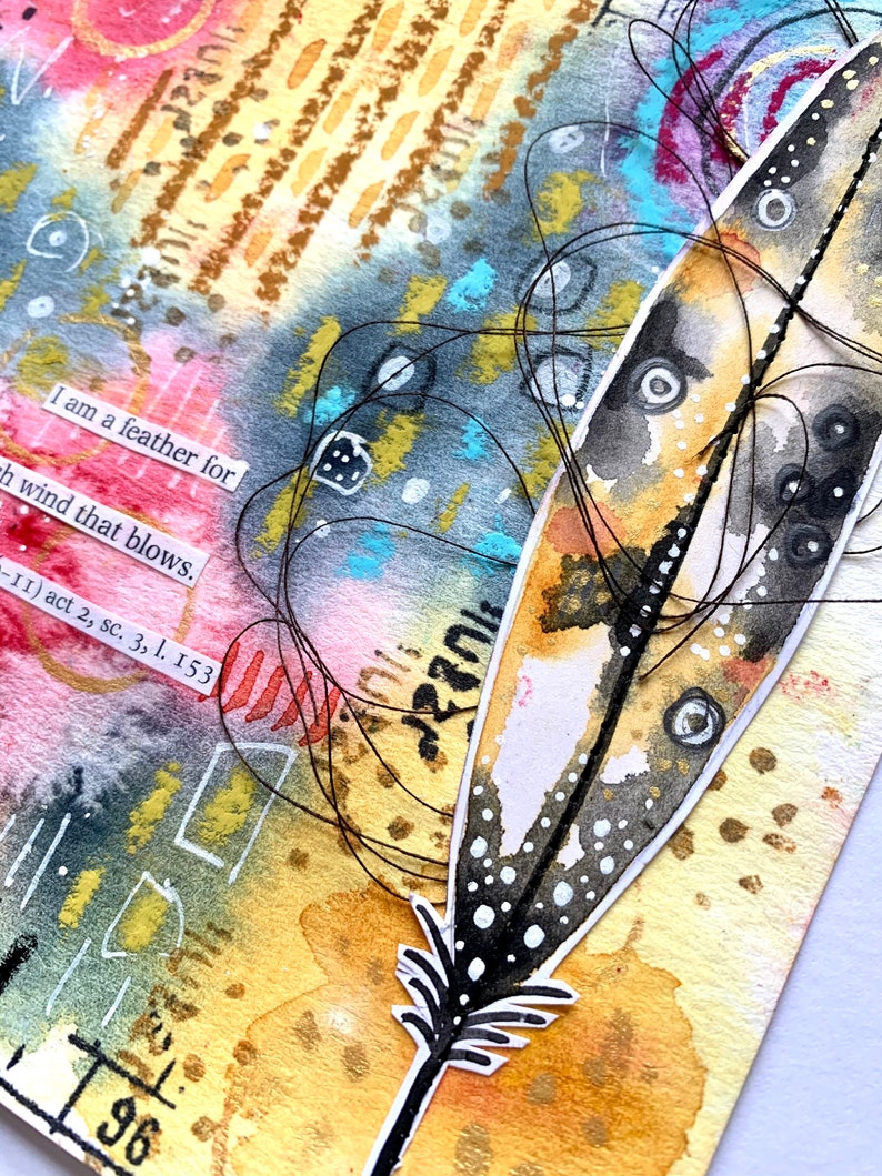 On-line Class 9 - Art Journaling - With Kate Crane - Etsy