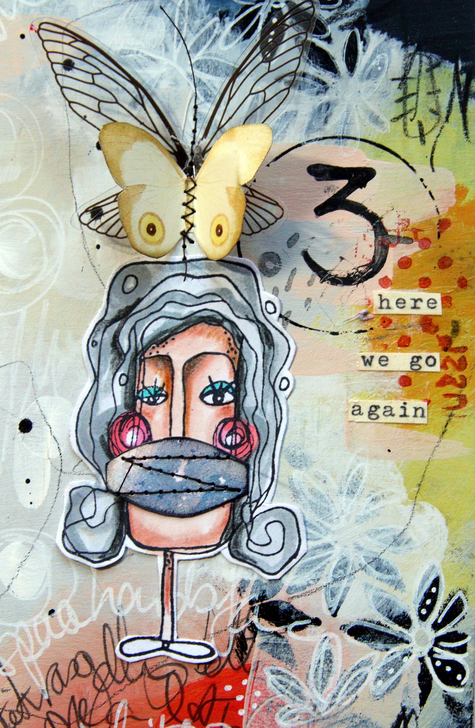 On-line Class 7 Art Journaling New Year With Kate Crane | Etsy