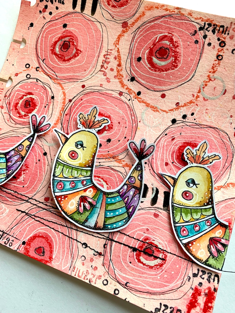 On-line Class 9 Art Journaling With Kate Crane - Etsy