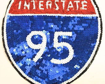 Interstate 95 Sign - Etsy