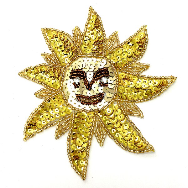 Sun Applique - Etsy