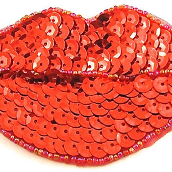 Sequin Lips - Etsy