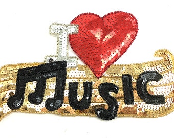 Music Applique | Etsy