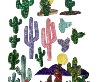 Cactus Embroidery Designcactus Applique Designgirls - Etsy