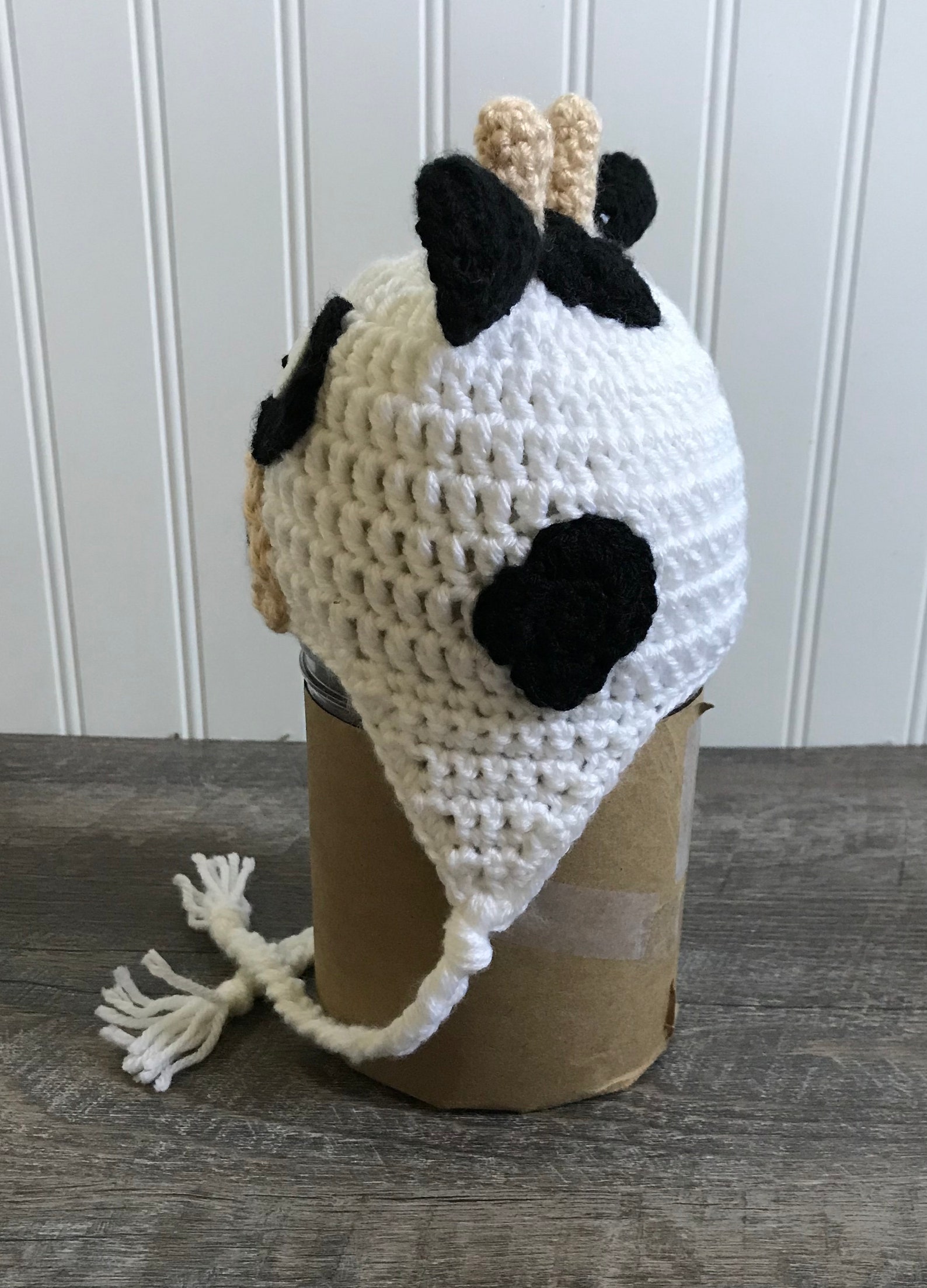 Baby Girl Crochet Cow Hat Newborn Crochet Cow Hat for Baby - Etsy