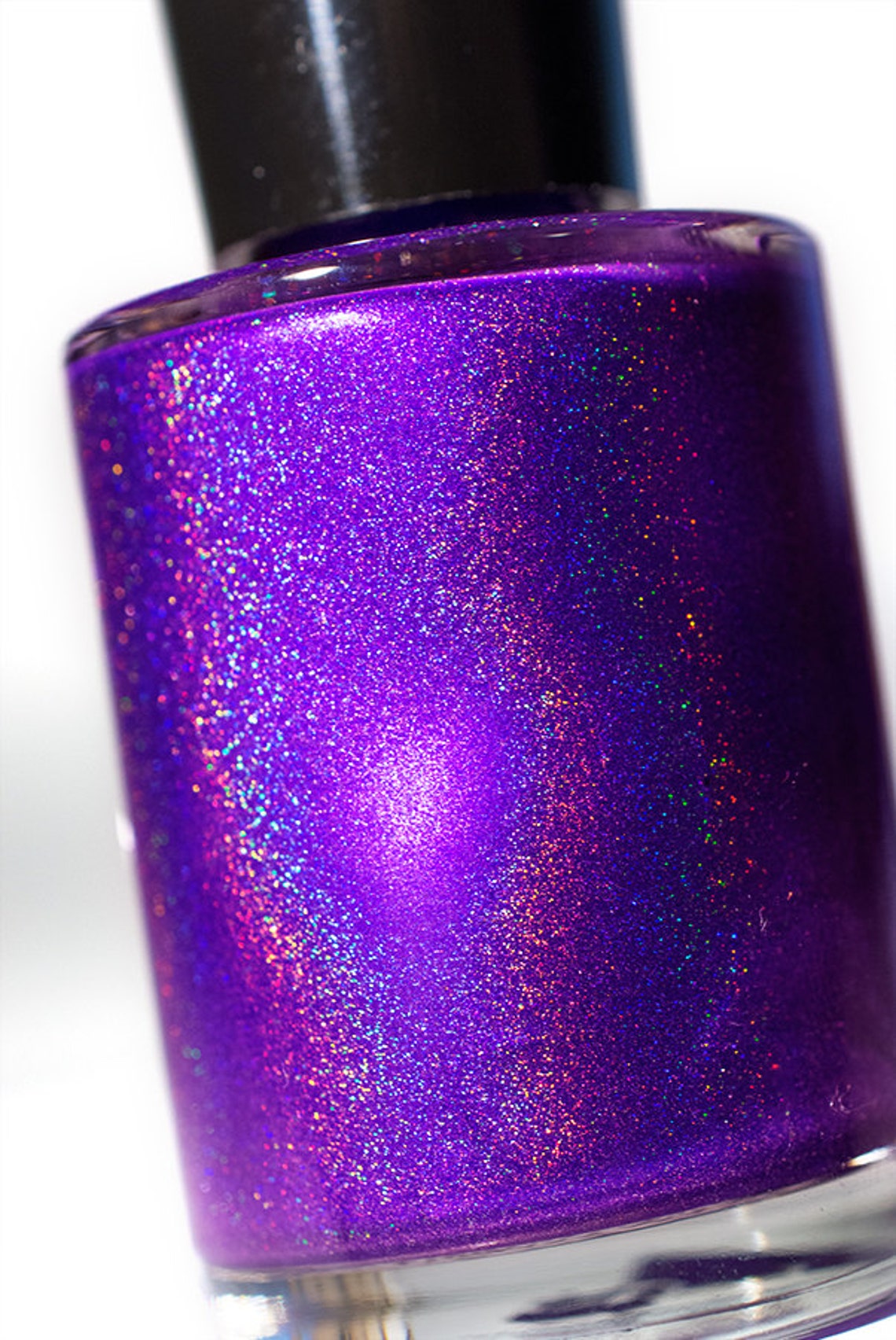 Purple Holographic Nail Polish Holo Oneirophilia | Etsy
