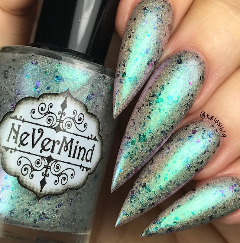 Green Blue Purple Color-shift Aura Holographic With - Etsy