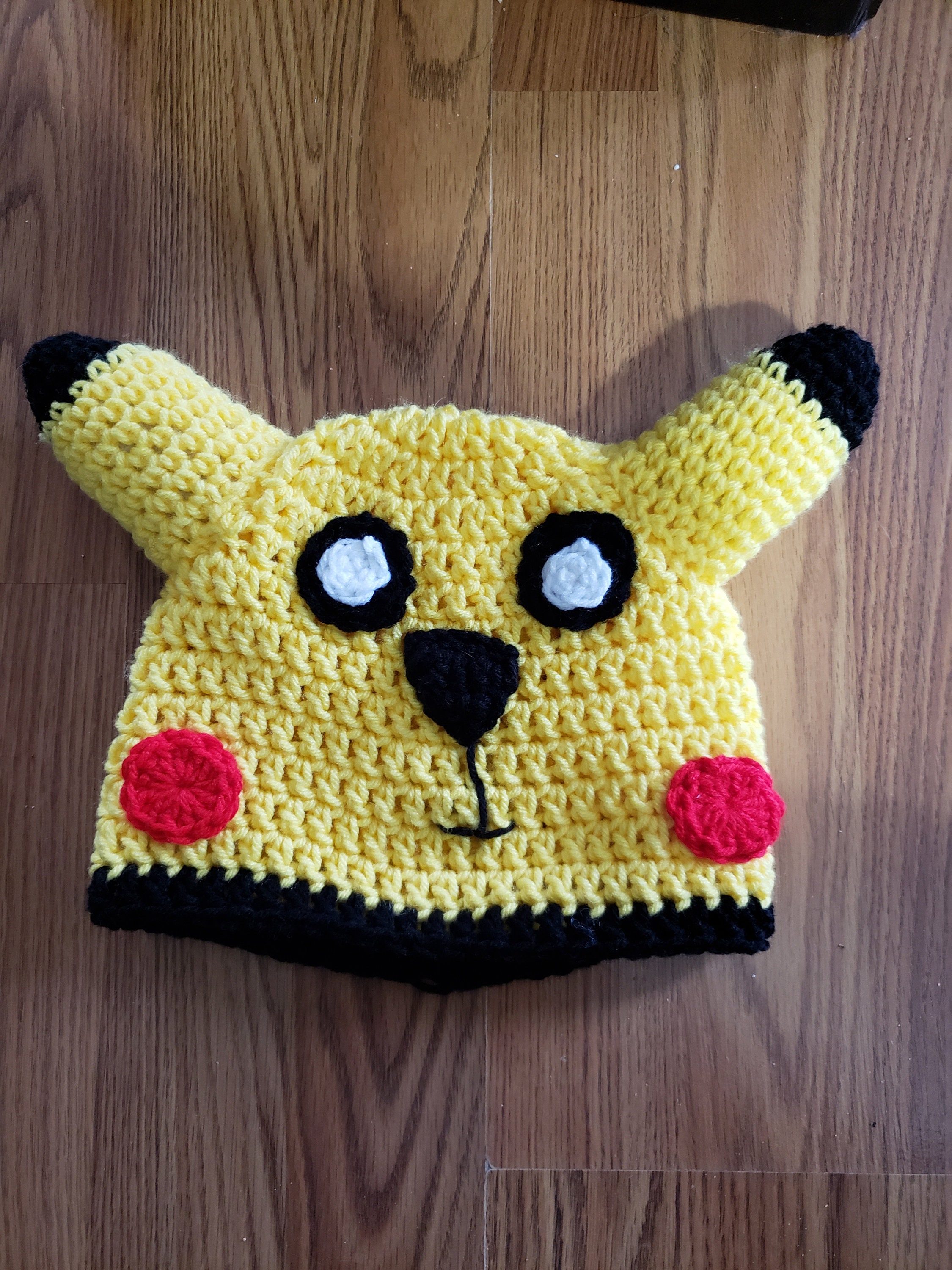 Pikachu Hat Adult | Etsy