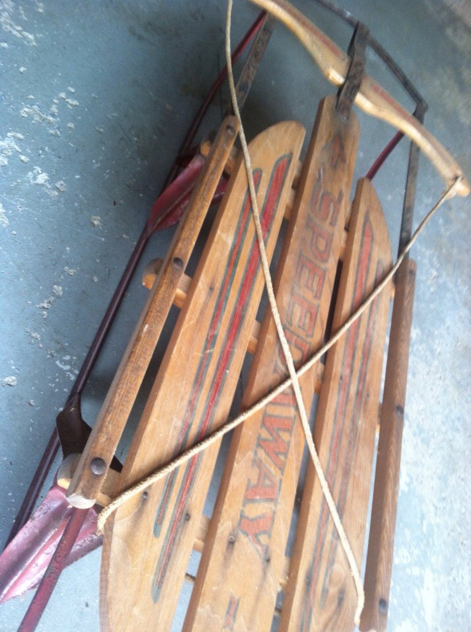 Vintage Speedway Sled | Etsy