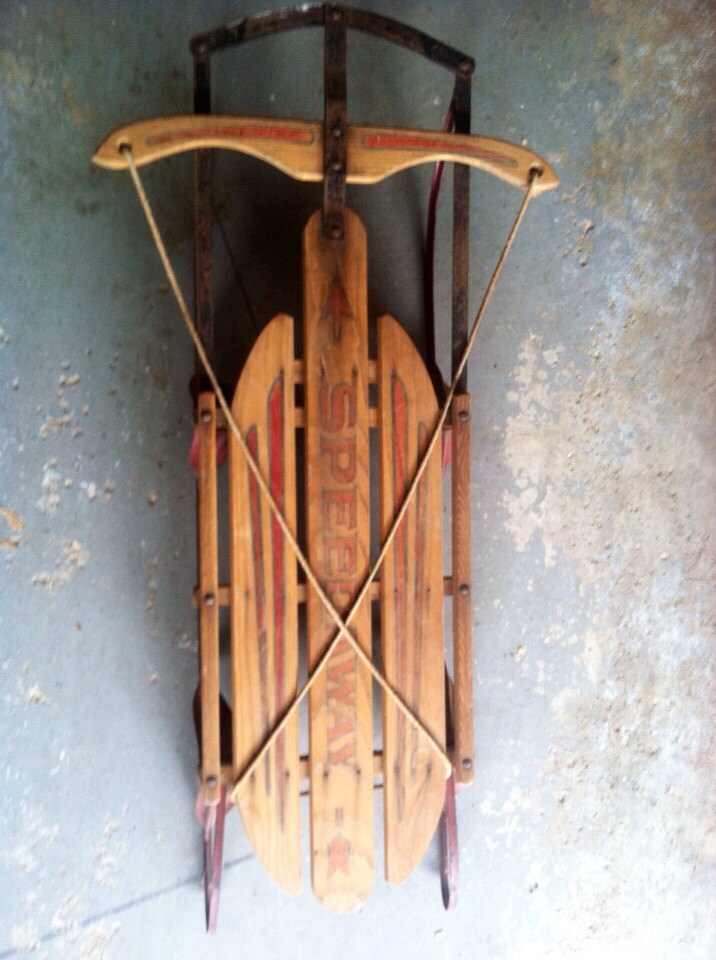 Vintage Speedway Sled | Etsy