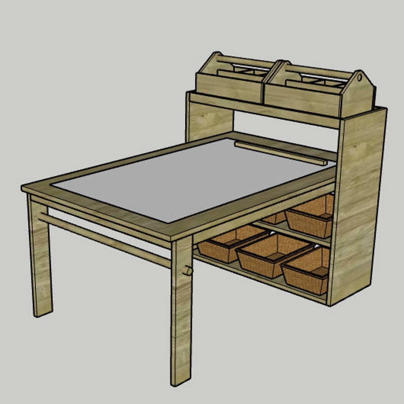 Coffee Table Caddy - Etsy
