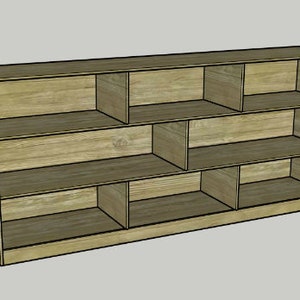 BUNDLE Montessori Forward Facing Bookshelf + Toy Shelf WOODWORKING ...