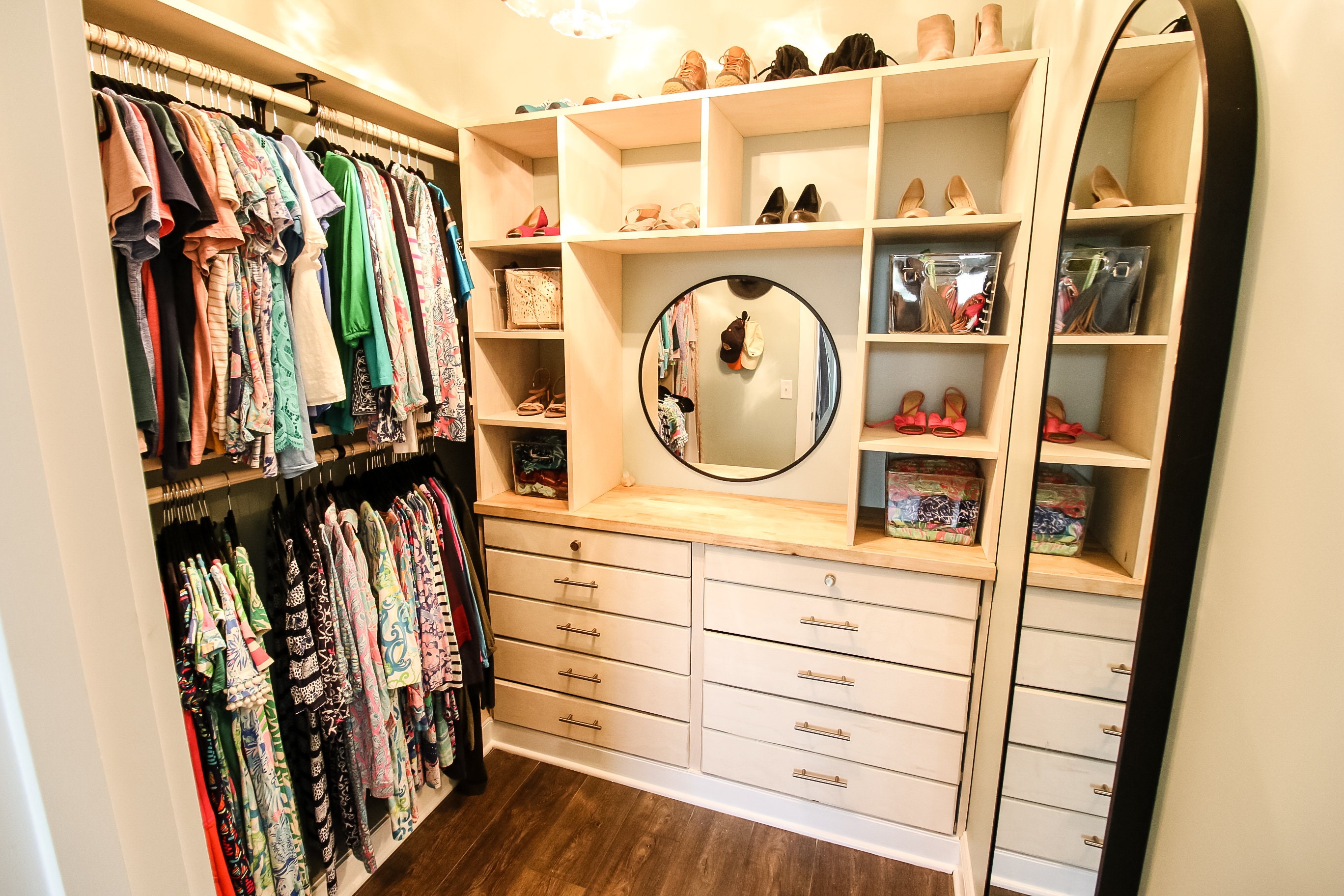 DIY Walk in Closet Built in Dresser With Cubby Storage Printable PDF Woodworking Plans Etsy UK