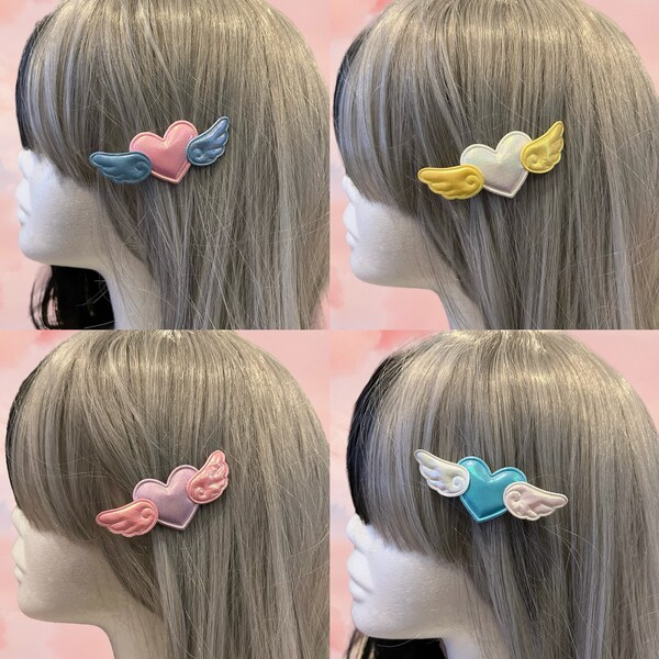 Angel Wing Hair Clip - Etsy