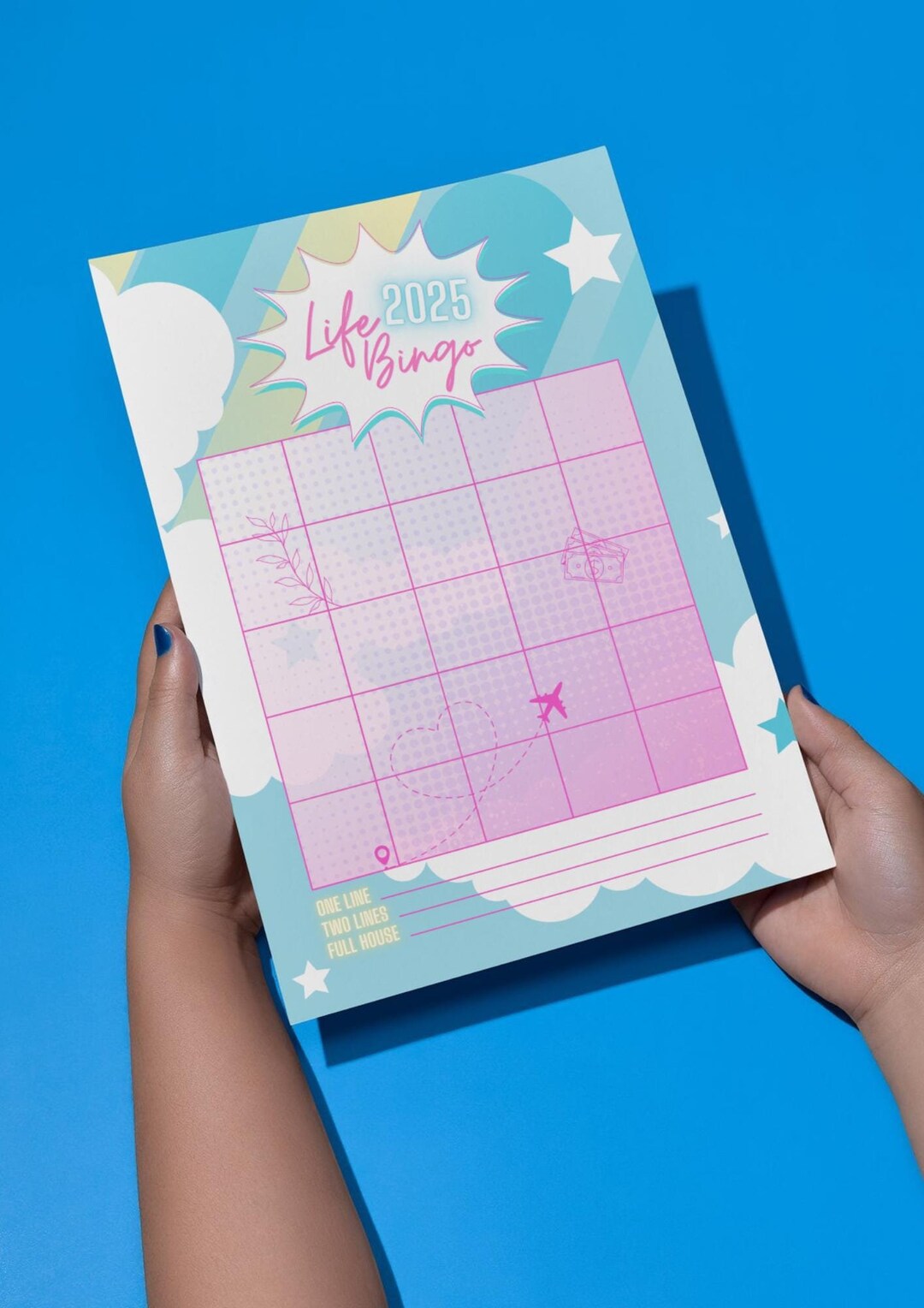 Life Goals Bingo Card 2025 - Etsy