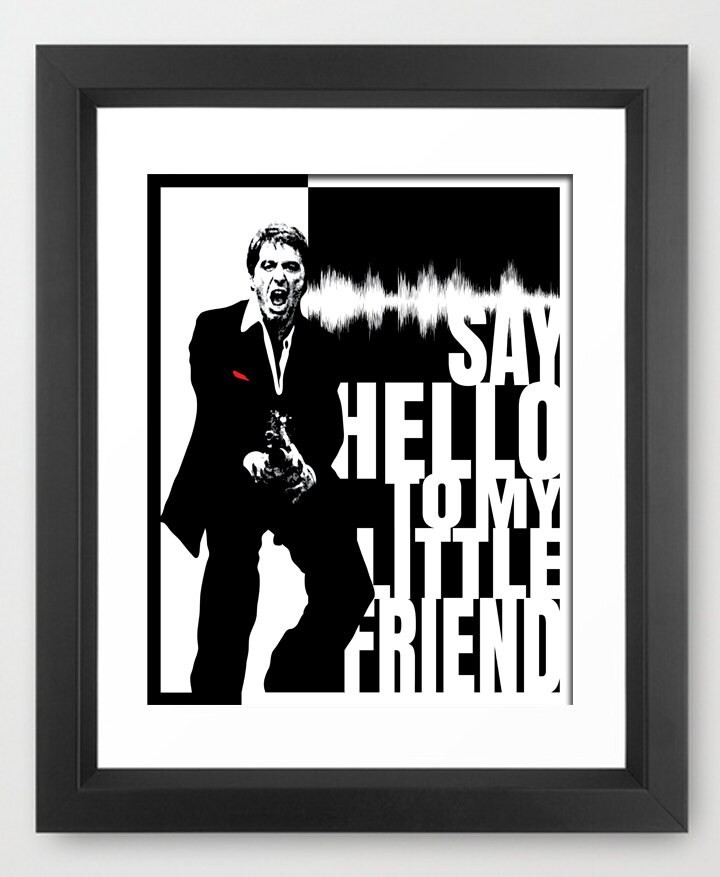 Scarface Digital Soundform - Etsy