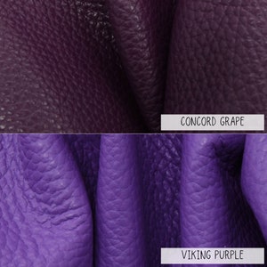 Pebble Grain Cowhide Leather Sheets Cowhide Colorful Vibrant Leather ...