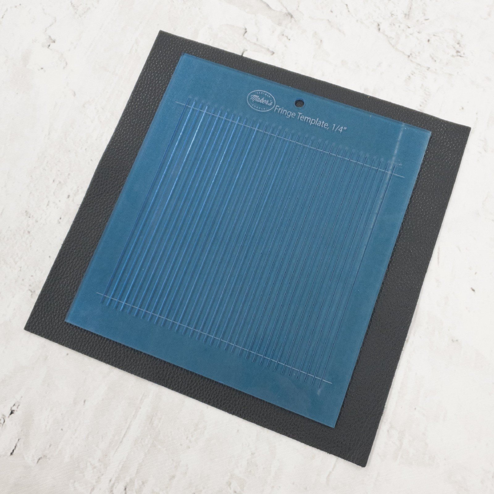 Makers Supply Acrylic Fringe Template | Leatherworking Tool for DIY ...