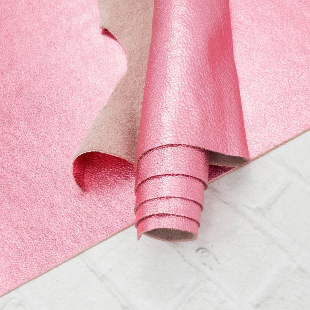 Metallic Leather / Project Pieces / Vegas Collection / Light Pink ...