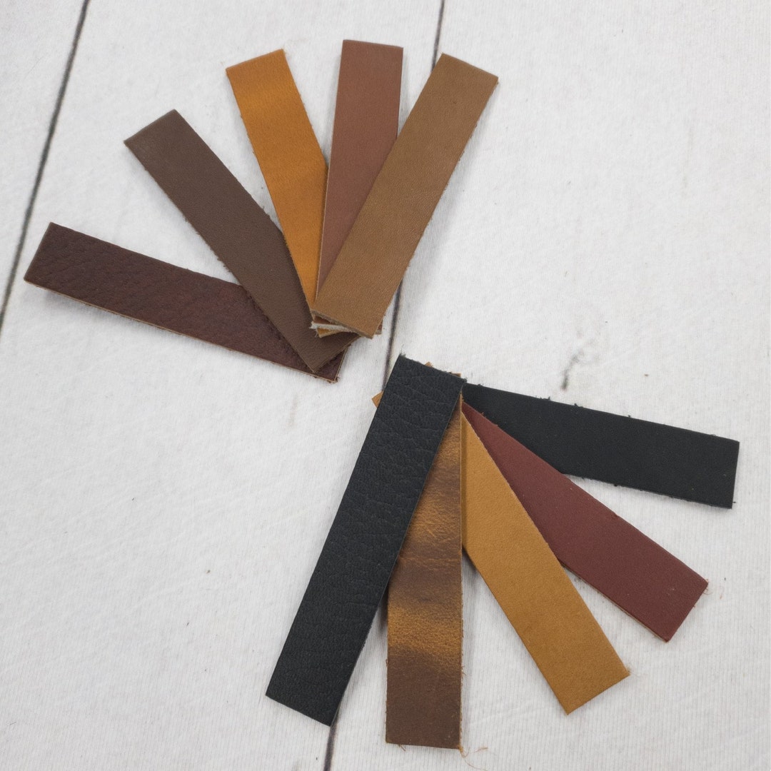 Genuine Cowhide Leather Patch Blank Customized Hat Patches Medium ...