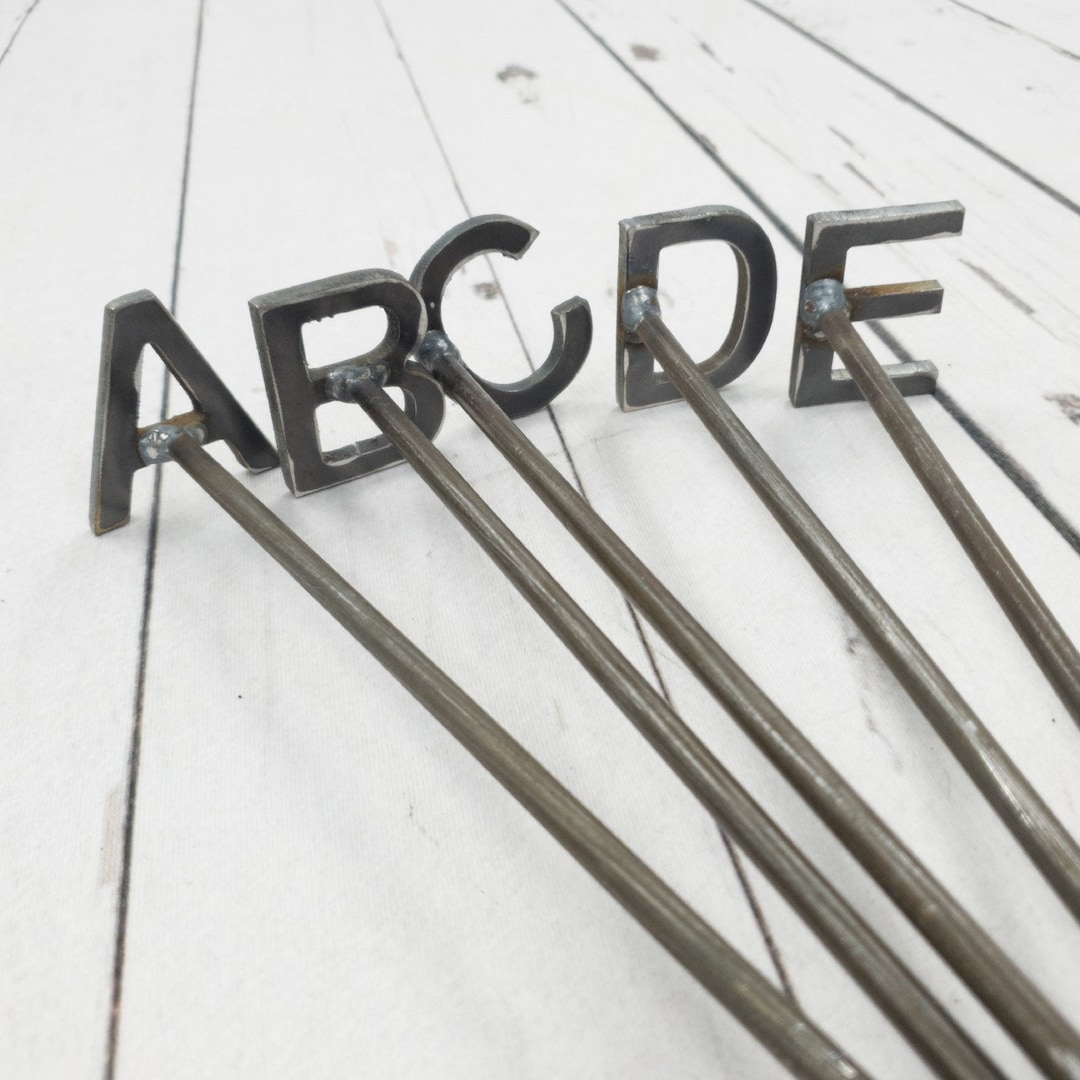 Branding Iron | Western Alphabet Letters | USA Made, Handcrafted | Wood ...