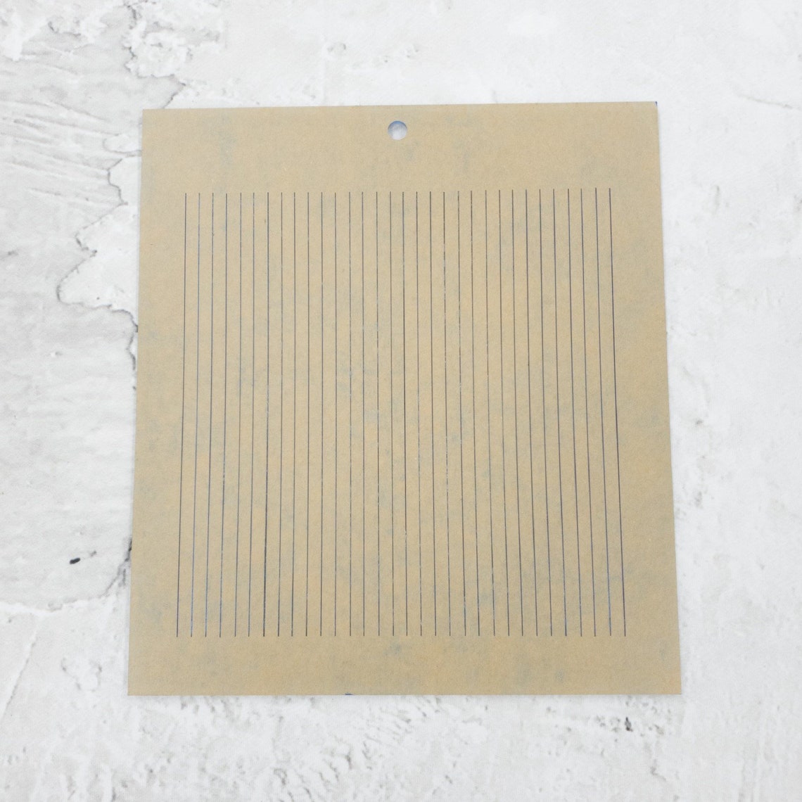 Makers Supply Acrylic Fringe Template | Leatherworking Tool for DIY ...