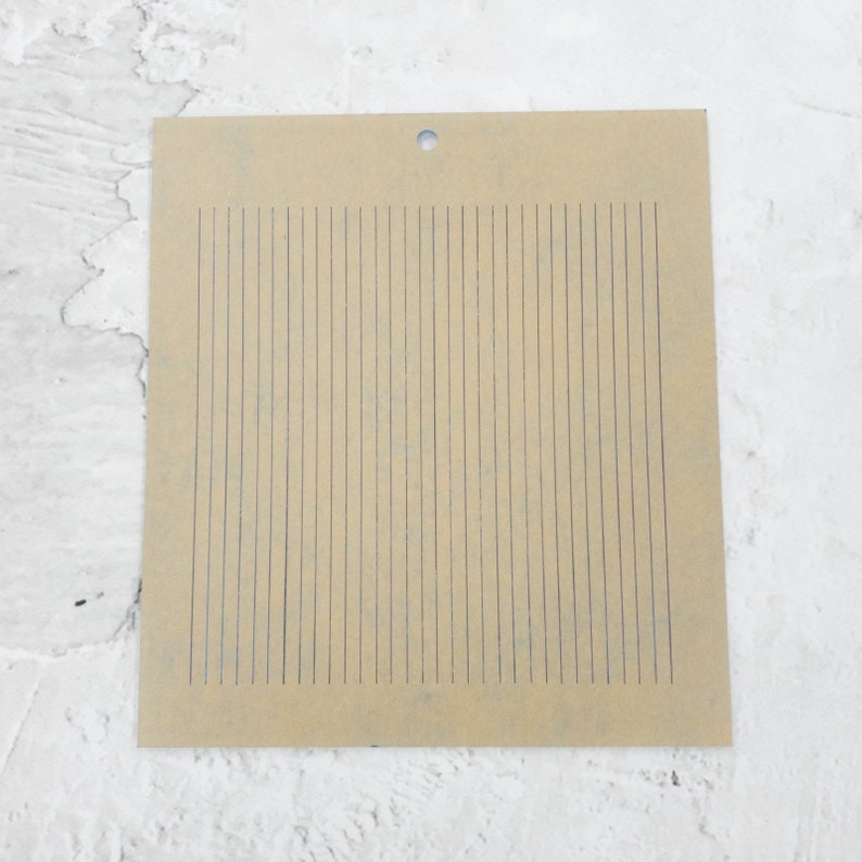 Makers Supply Acrylic Fringe Template | Leatherworking Tool for DIY ...