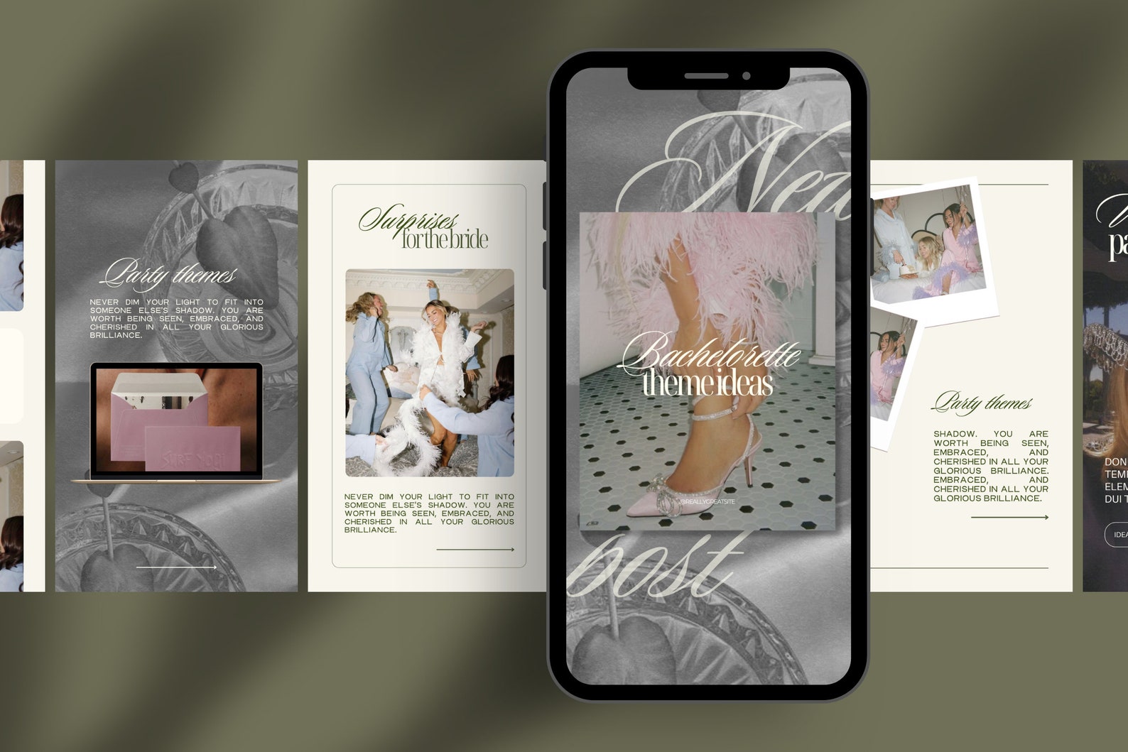 Classy Instagram Post & Story Bundle Template for Print Business ...