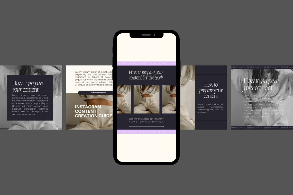 Aesthetic Instagram Post Template | Instagram Template | Instagram Post ...