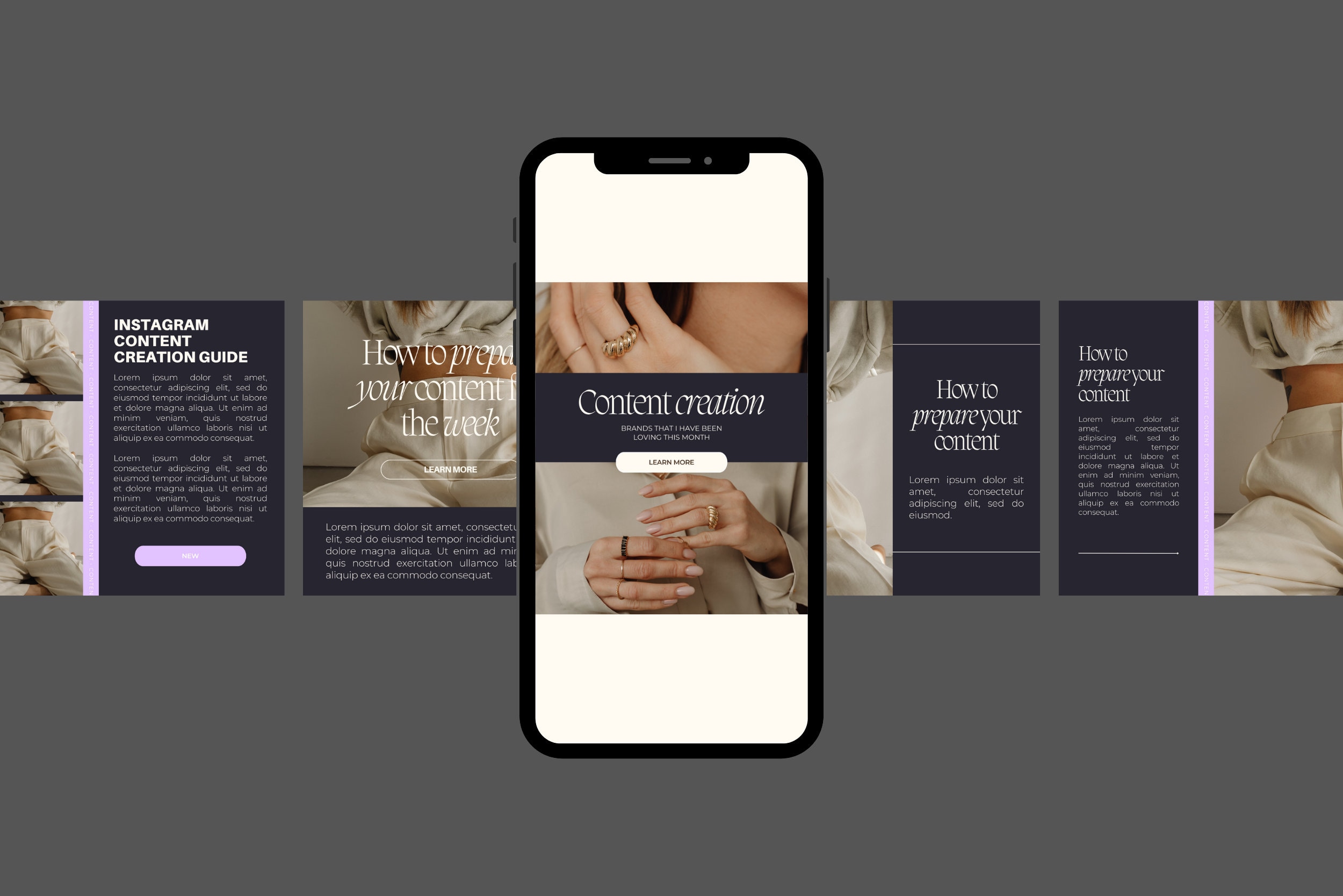 Aesthetic Instagram Post Template | Instagram Template | Instagram Post ...