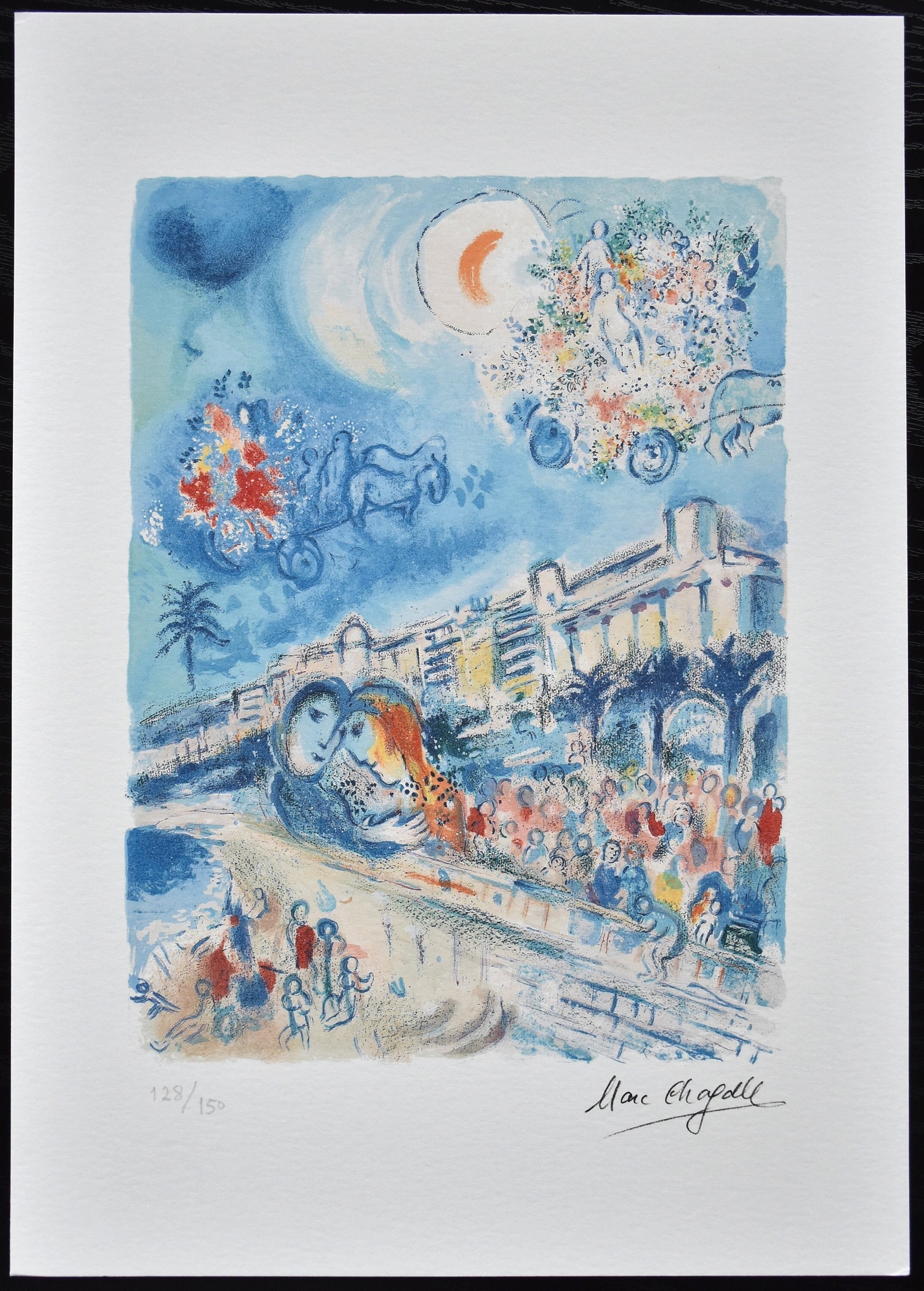 Marc Chagall, Lithograph, Signed, Limited Edition, Chagall ART - Etsy