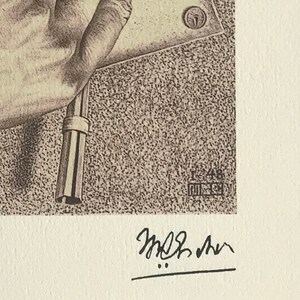 M.C. Escher, Lithograph, Limited Edition, Lithographic Art - Etsy