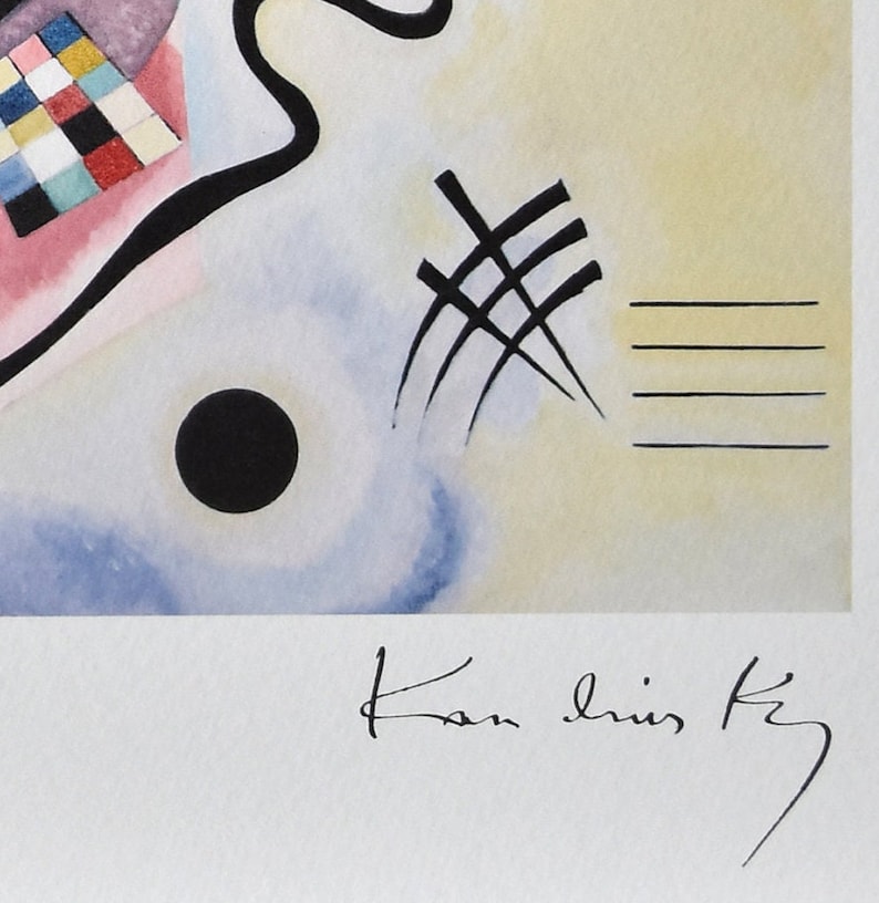 Wassily Kandinsky, Lithograph, Limited Edition - Etsy