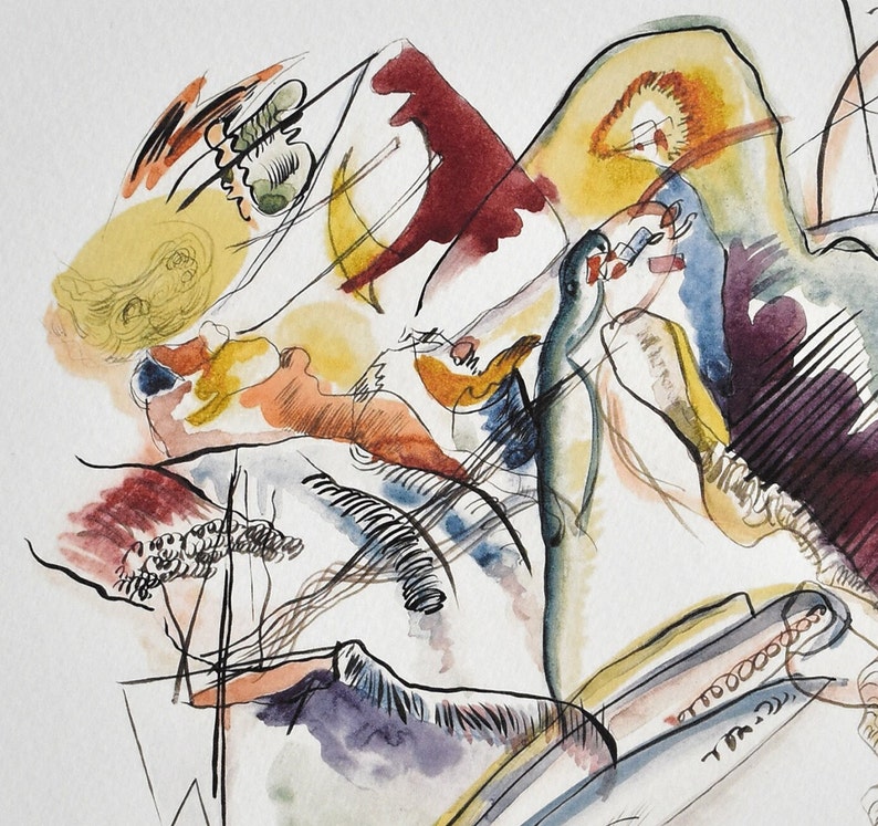 Wassily Kandinsky, Lithograph, Limited Edition, Art Limited - Etsy