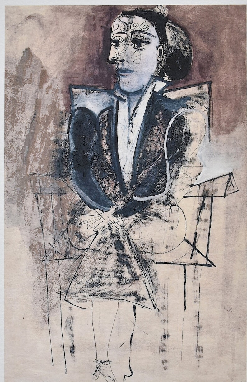 Pablo Picasso Lithograph, Limited Edition - Etsy