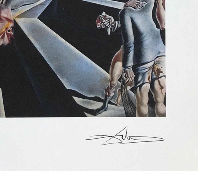 Salvador Dali, Edition Lithograph, "the Lugubrious Game" (1929), Art Dalí - Etsy