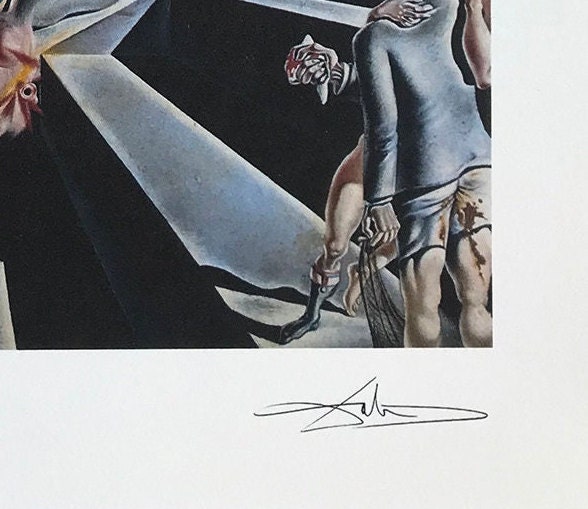 Salvador Dali, Edition Lithograph, "the Lugubrious Game" (1929), Art ...
