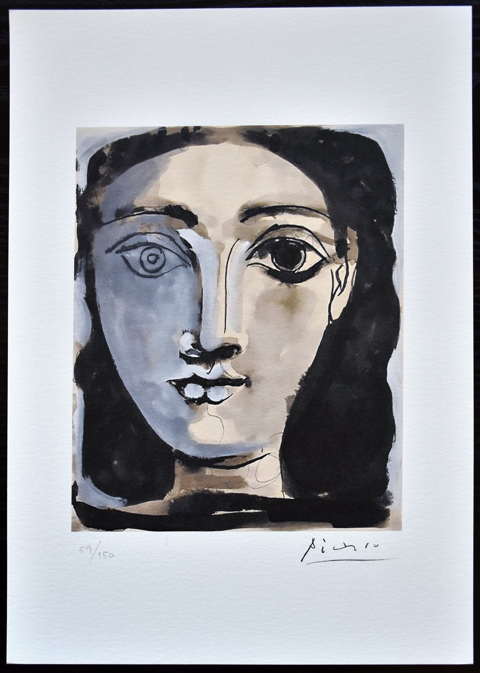 Pablo Picasso Lithograph, Limited Edition, Art Print - Etsy