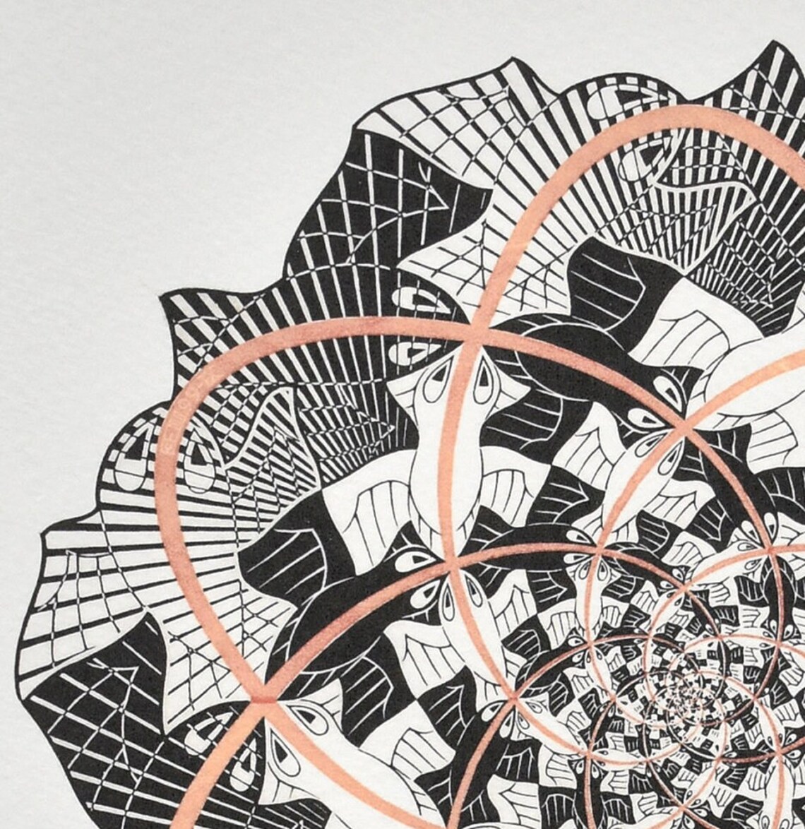 M.C. Escher, Lithograph, Limited Edition, Art - Etsy